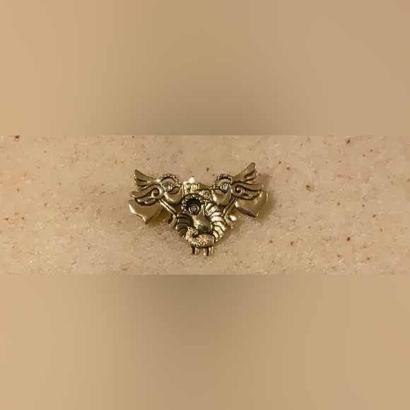 Jewelry | Signed Bsd Baby Jesus Angel Pin | Poshmark